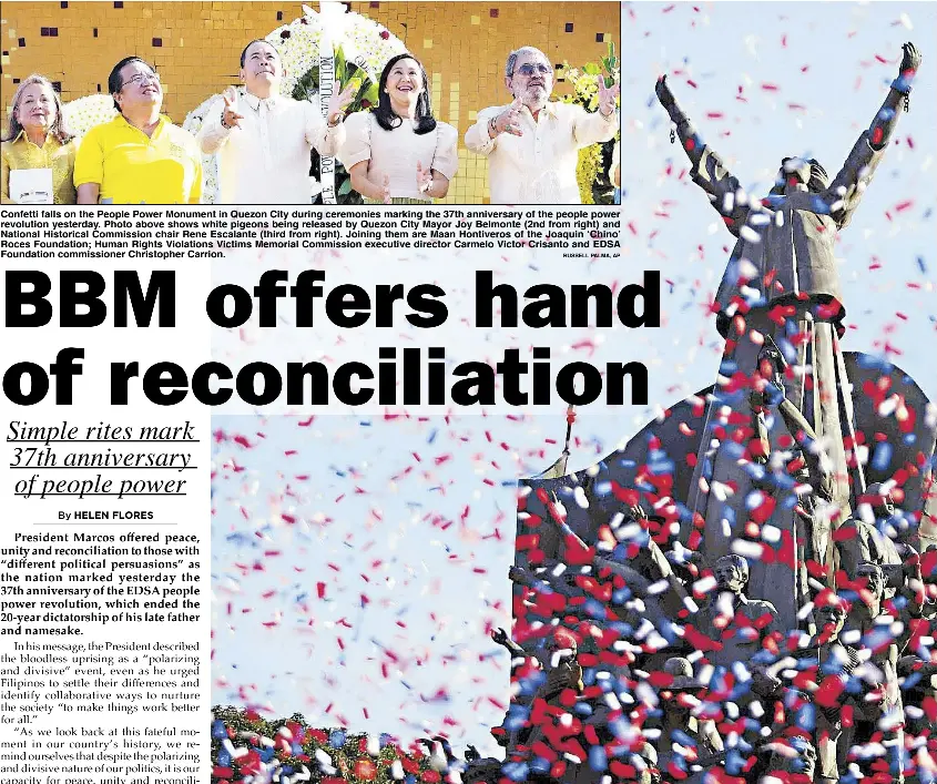 BBM offers hand of reconcilia­tion - PressReader