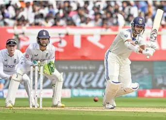 Classy Jaiswal’s big, unbeaten ton anchors India’s innings - PressReader