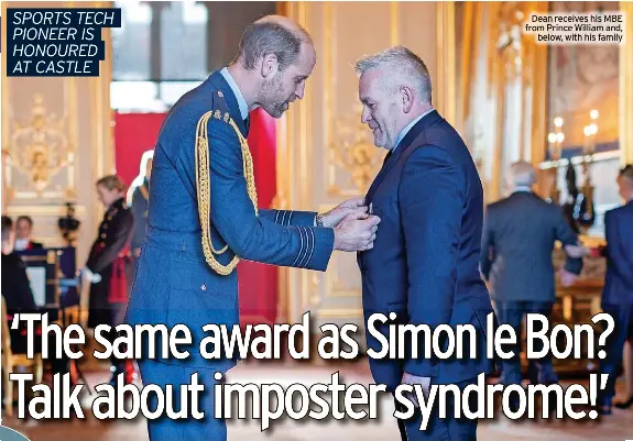 ‘The same award as Simon le Bon? Talk about imposter syndrome!’ - PressReader