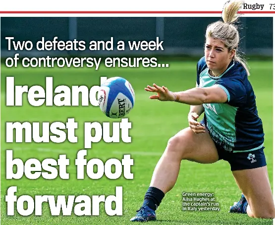 Ireland must put best foot forward - PressReader