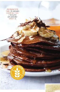 Chocolate coconut banana pancakes - PressReader