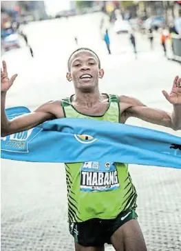 Mosiako to push hard at NMB half marathon champs - PressReader