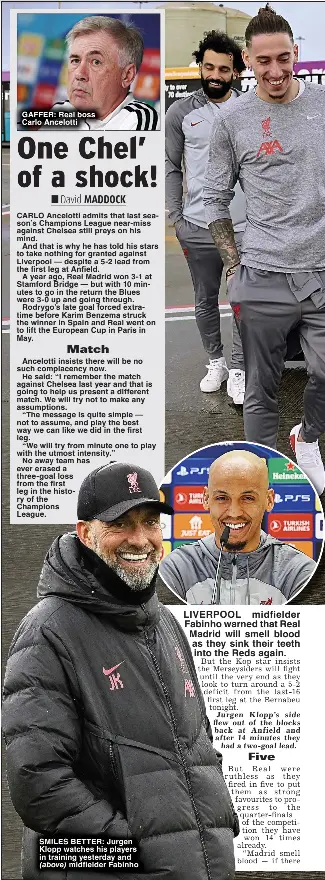 One Chel’ of a shock! - PressReader