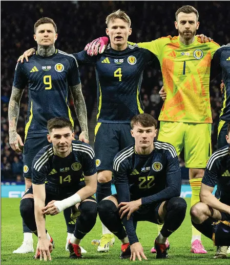 Right-back worry as Scotland line up for their shot at history ...