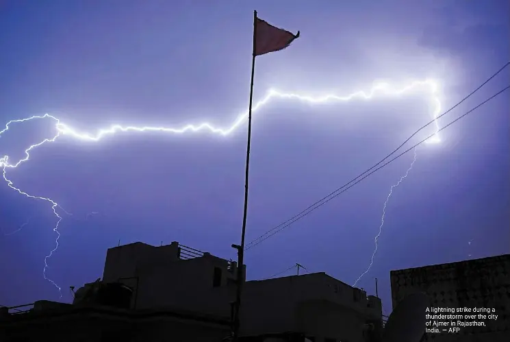 Lightning strikes on the rise - PressReader