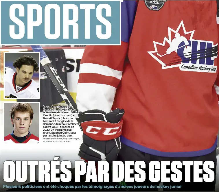 OUTRÉS PAR DES GESTES SORDIDES - PressReader