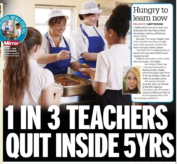 1 IN 3 TEACHERS QUIT INSIDE 5YRS - PressReader