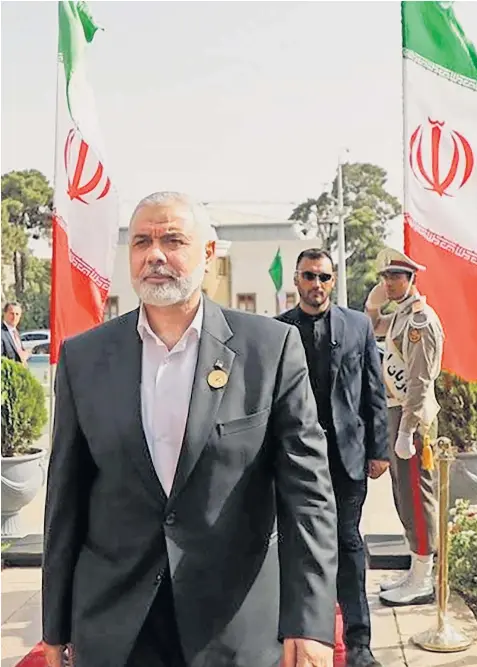 ‘I met Ismail Haniyeh two years ago. I had no idea it would be his last ...