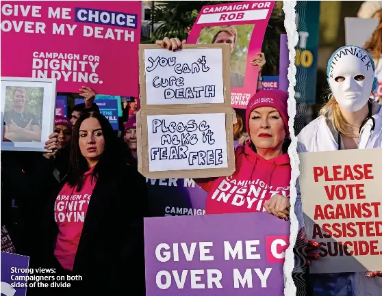 ASSISTED DYING ‘PUTS VULNERABLE AT RISK’ - PressReader