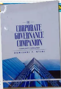 Ntini publishes ‘The Corporate Governance Companion’ - PressReader