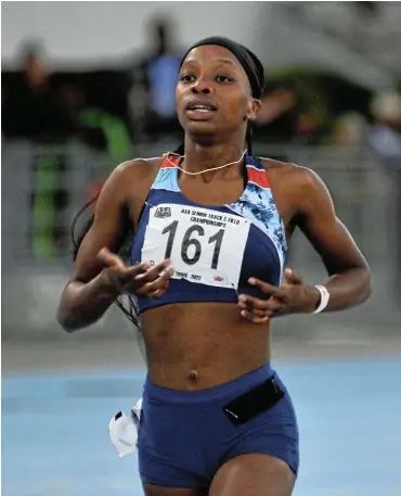 Tough as nails runner Sekgodiso eyes Mauritius - PressReader