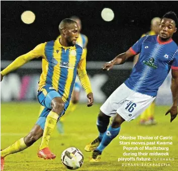 Spurs against Maritzburg is like cup final, says Bartlett - PressReader