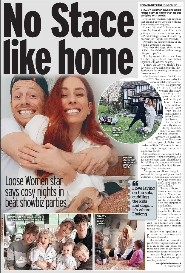 No Stace like home - PressReader