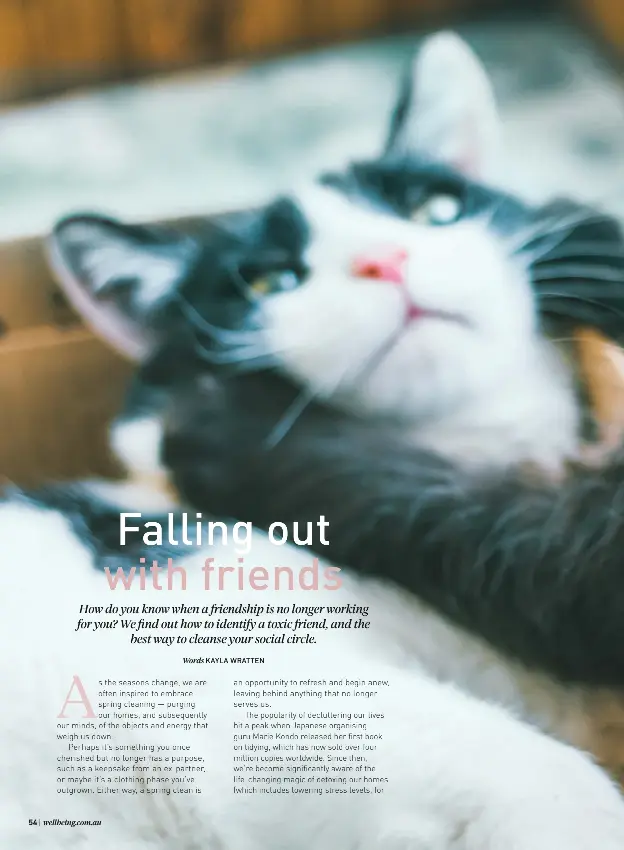 Falling out with friends - PressReader