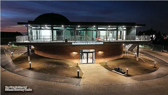 Abandoned building becomes £5 million stargazing centre - PressReader