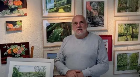 Le Rochettois Denis Sippel expose 63 oeuvres à l’Espace culturel ...