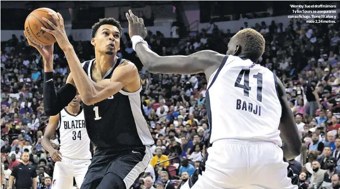 ‘Wemby’, el gigante que transforma la NBA - PressReader