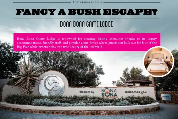 FANCY A BUSH ESCAPE? - PressReader