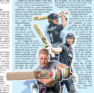 Guptill retires from int’l cricket - PressReader