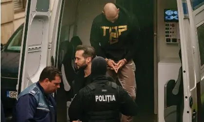 Andrew Tate and brother Tristan arrested in Romania on UK warrant - PressReader