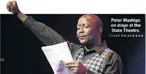 Mashigo fired from series for abusing lover - PressReader