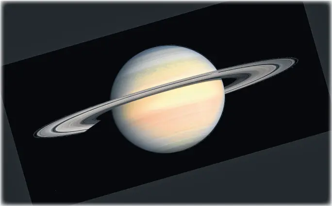Saturn’s magnificen­t ring system is slowly disappeari­ng - PressReader