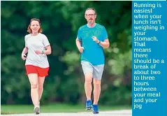 Eating before exercise isn’t a wise move - PressReader