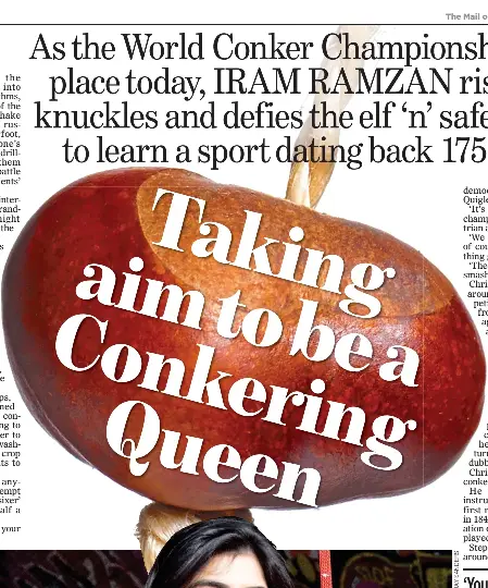 Taking aim to be a Conkering Queen - PressReader