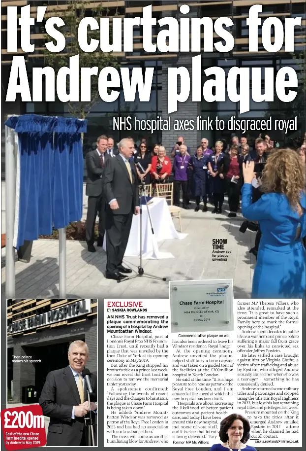It’s curtains for9 Andrew plaque - PressReader