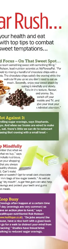 Beat That Sugar Rush… Naturally - PressReader