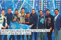 Auj declared winners of ‘Battle of the Bands’ - PressReader