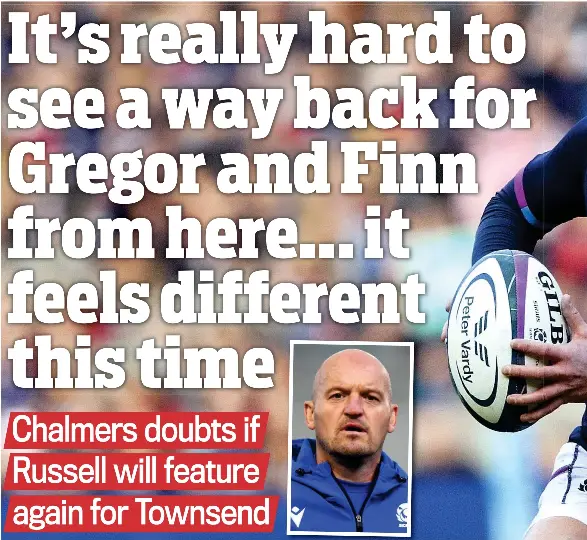 It’s really hard to see a way back for Gregor and Finn from here... it feels different this time ...