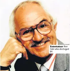 The final curtain call for Ron Dale - PressReader