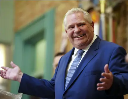 Les conservate­urs victorieux dans Milton : un prélude encouragea­nt pour Doug Ford - PressReader