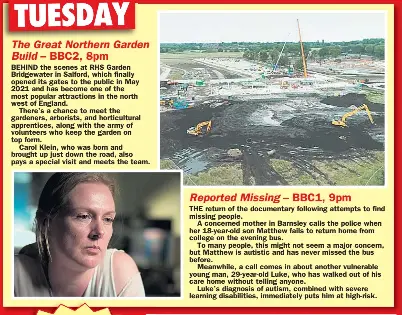 Reported Missing – BBC1, 9pm - PressReader