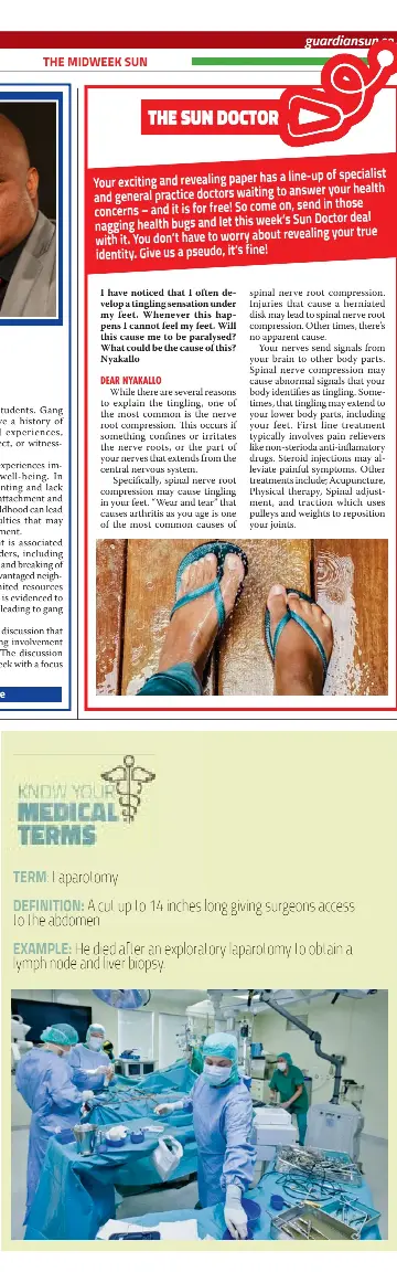 THE SUN DOCTOR STRESS AND AGEING W HA - PressReader