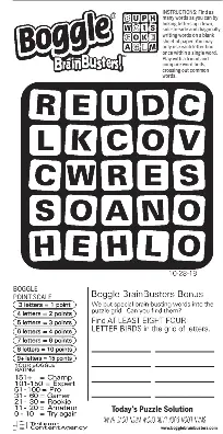Boggle - PressReader