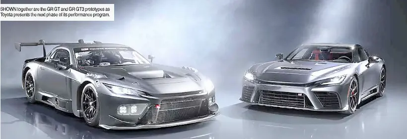 Toyota GR pair breaks cover - PressReader