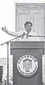 Pangasinan governor sees positive growth trajectory - PressReader