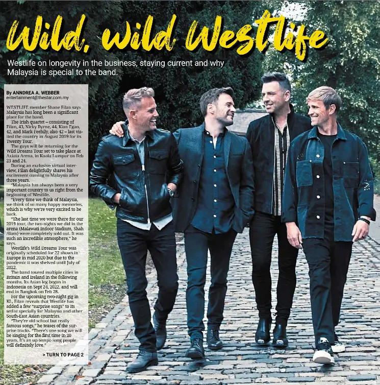 Wild, wild, Westlife - PressReader