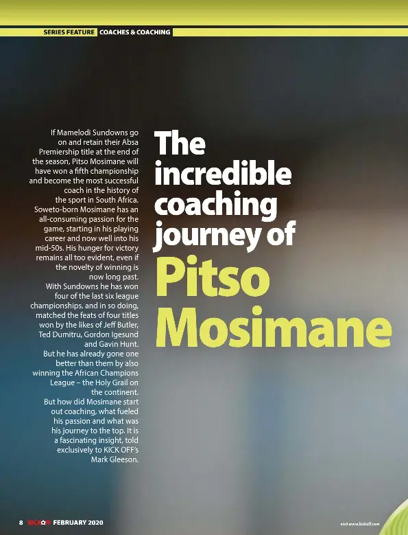 Pitso Mosimane - PressReader