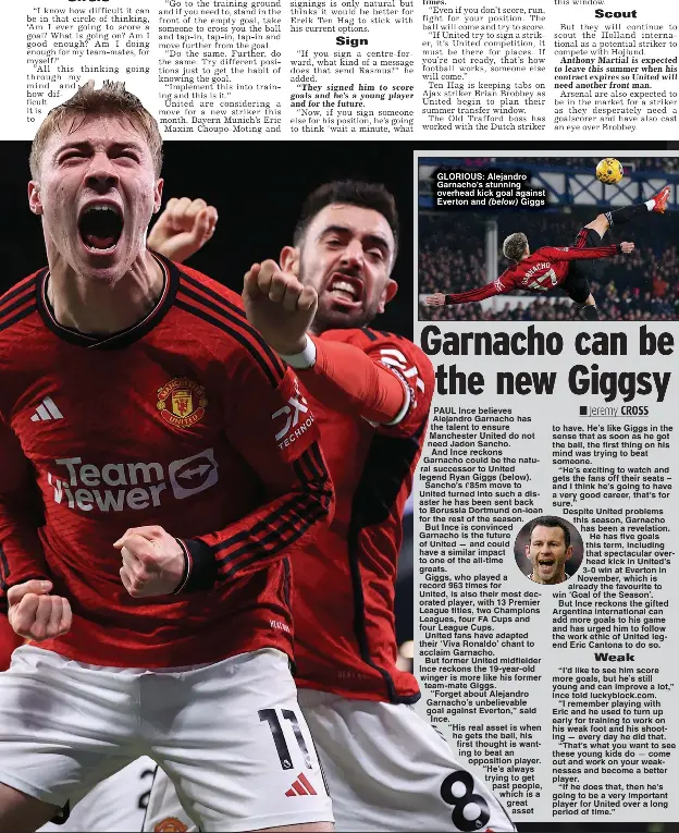 BROBBEY OLD RED DEVIL TELLS HOJLUND TO CHILL OUT - PressReader