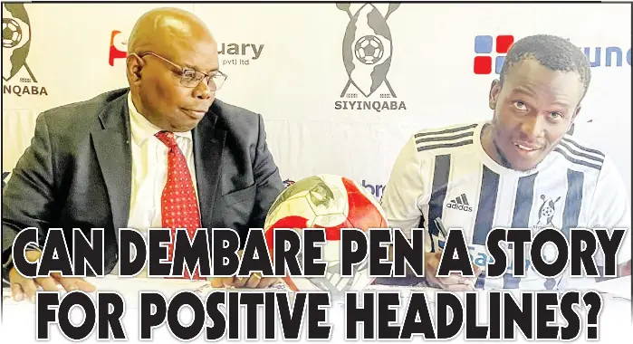 CAN DEMBARE PEN A STORY FOR POSITIVE HEADLINES? - PressReader
