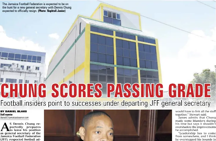 CHUNG SCORES PASSING GRADE - PressReader