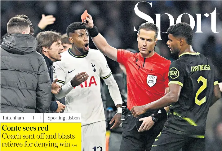 Conte sees red - PressReader