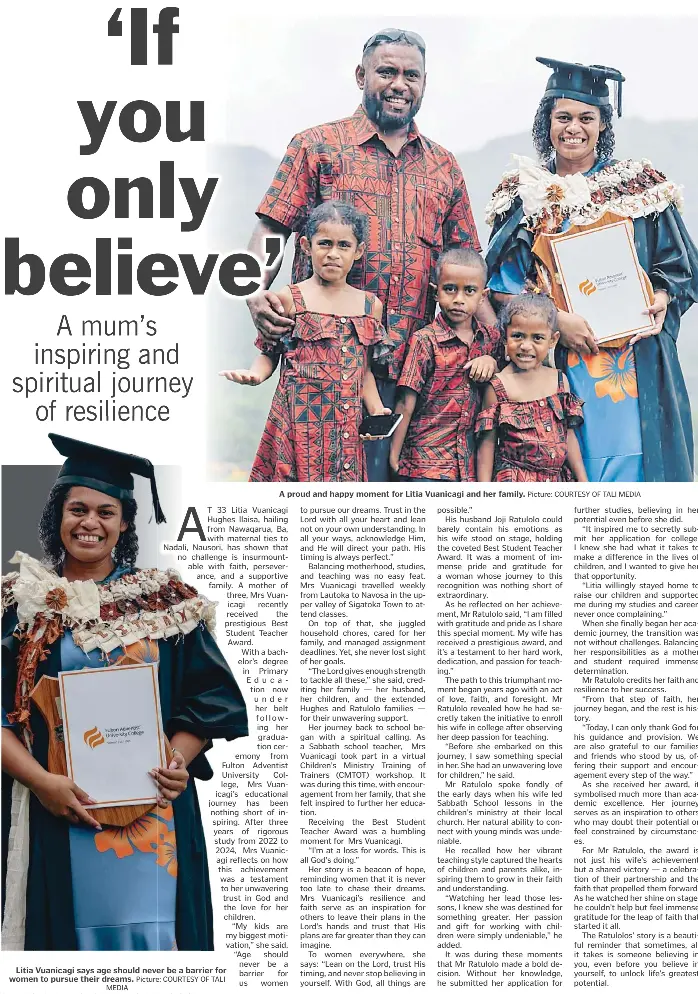 ‘If you only believe’ - PressReader