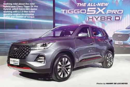 Chery unveils new Tiggo 5X Pro Hybrid - PressReader