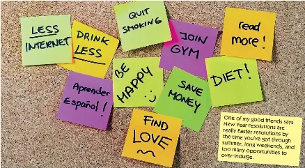 Embrace your mid-year resolution­s - PressReader