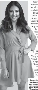 Sanya Lopez opens up on bashing she received - PressReader