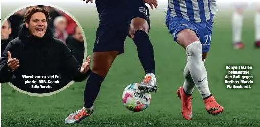 „Aufsteigen­de Form!“Terzic baut auf Malen - PressReader